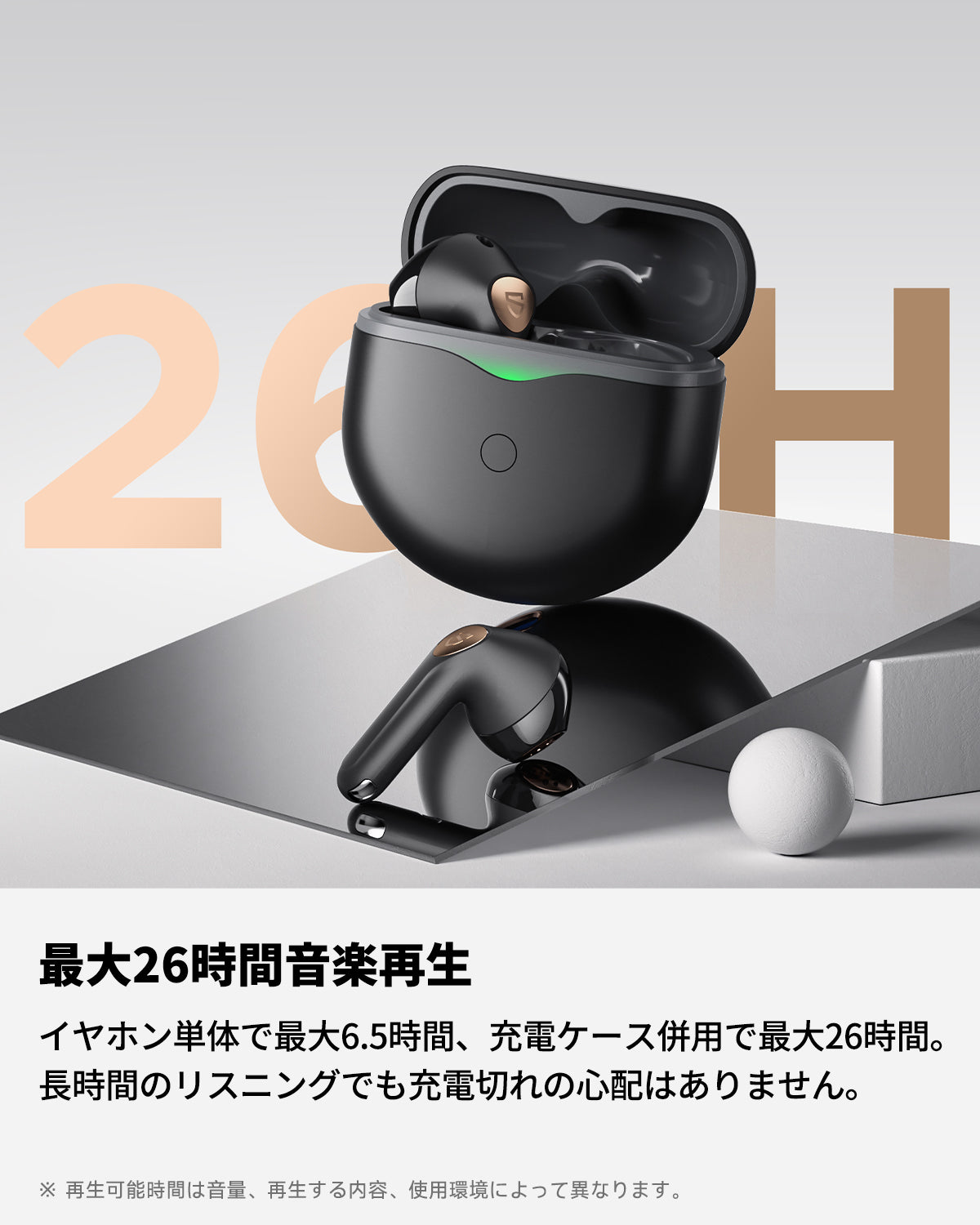 SOUNDPEATS Air4 ワイヤレスイヤホン Snapdragon Sound 対応 aptX adaptive LossLess アダプティブANC - SOUNDPEATS ...